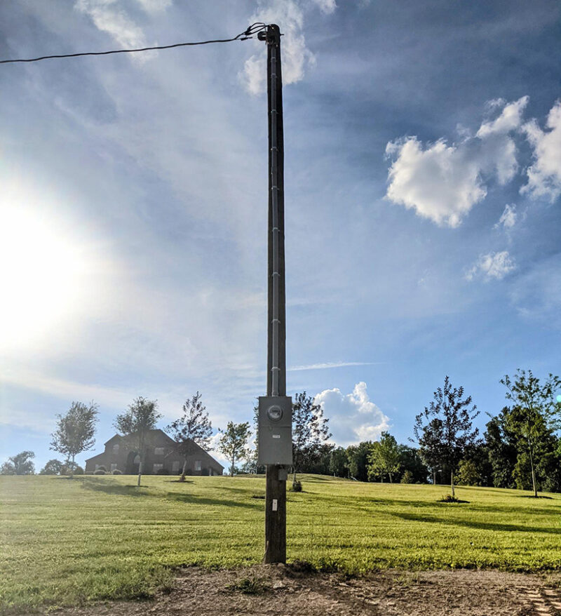 Gallery - Poleset - Off-Road Power Line Construction Services